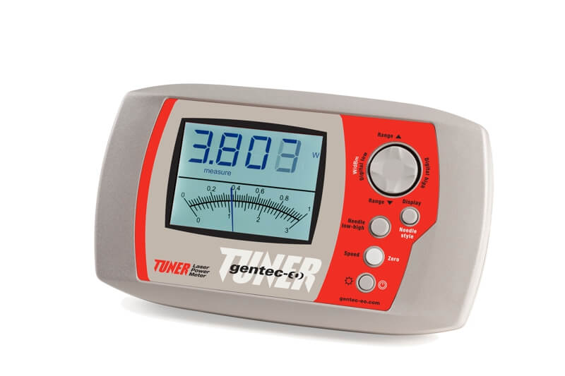 Gentec EO display and PC interfaces - Laser Lines