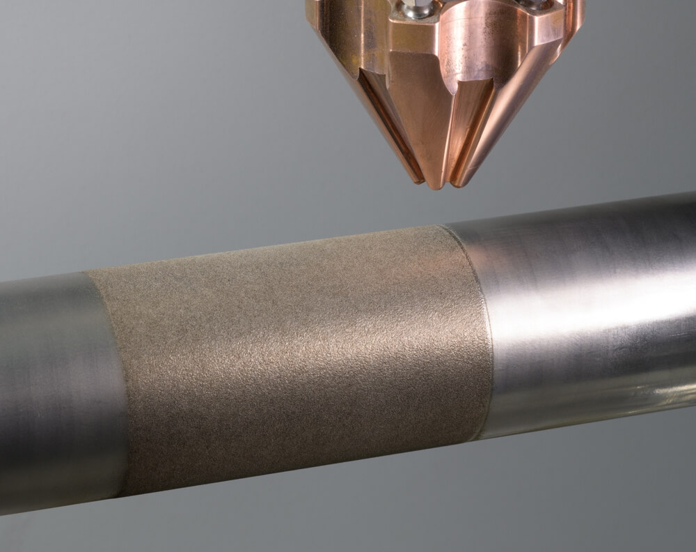 Laser coating at TWI- Laser Lines