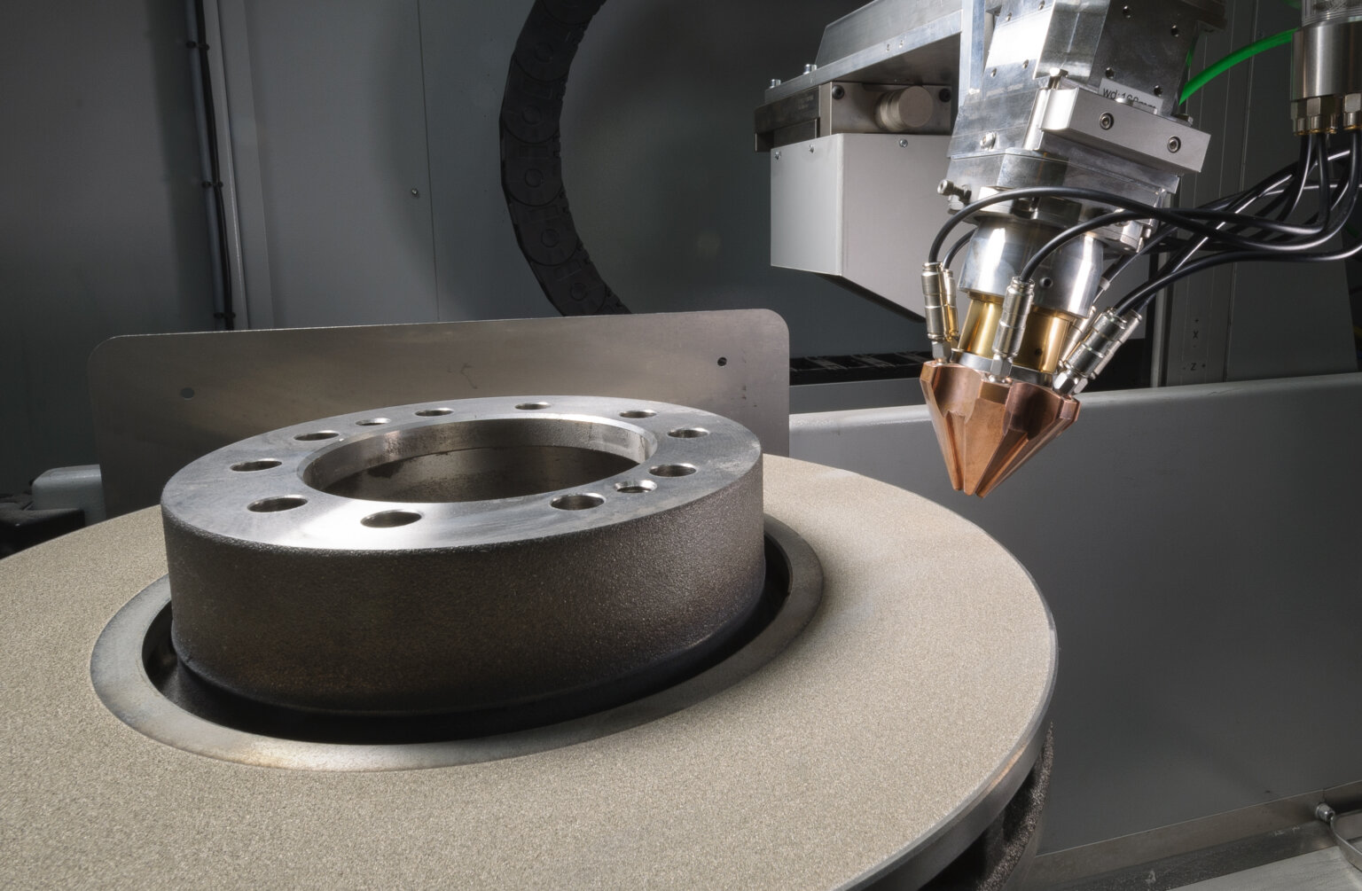 Laser coating at TWI- Laser Lines